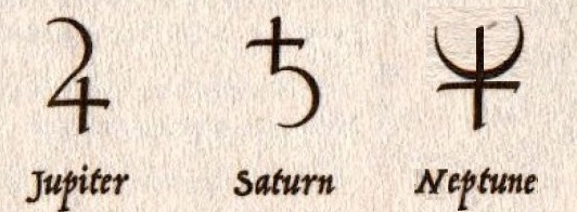 jupiter saturn neptune glyphs | Night Light News